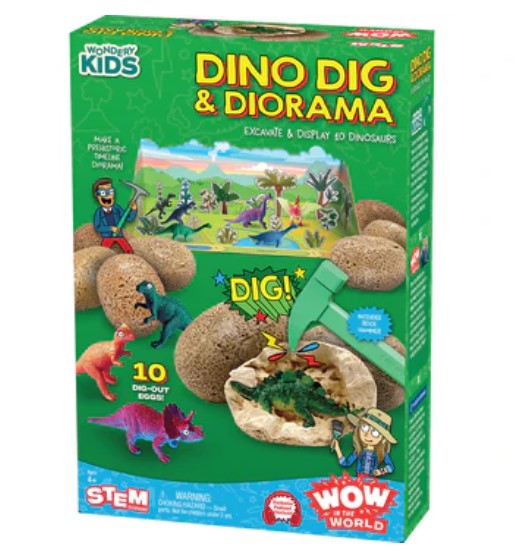 Ww Dino Dig N Diorama – Learning Express Toys & Gifts / Neon Elephant